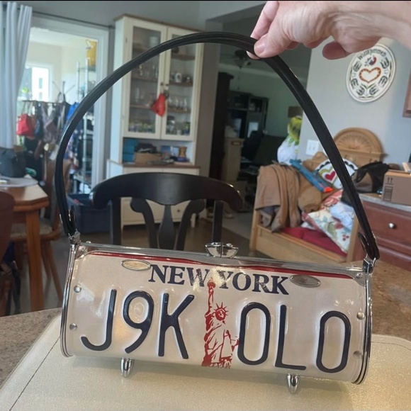 Little Earth | Bags | Little Earth License Plate Purse | Poshmark